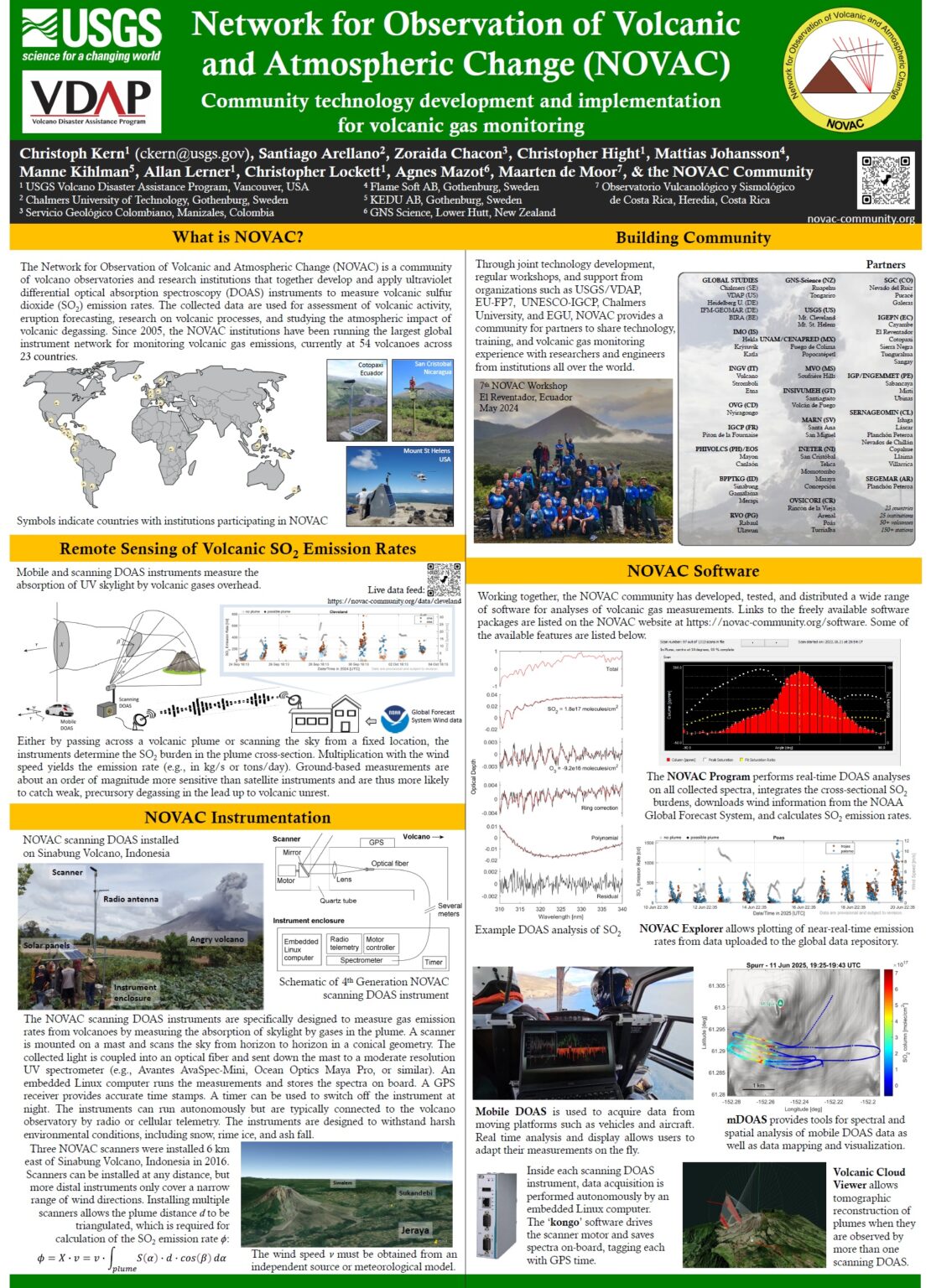 NOVAC featured at 2025 IAVCEI Scientific Assembly – NOVAC
